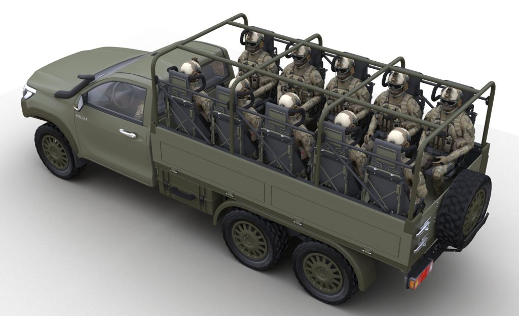 Light Utility Vehicle - 6x6 HILOAD